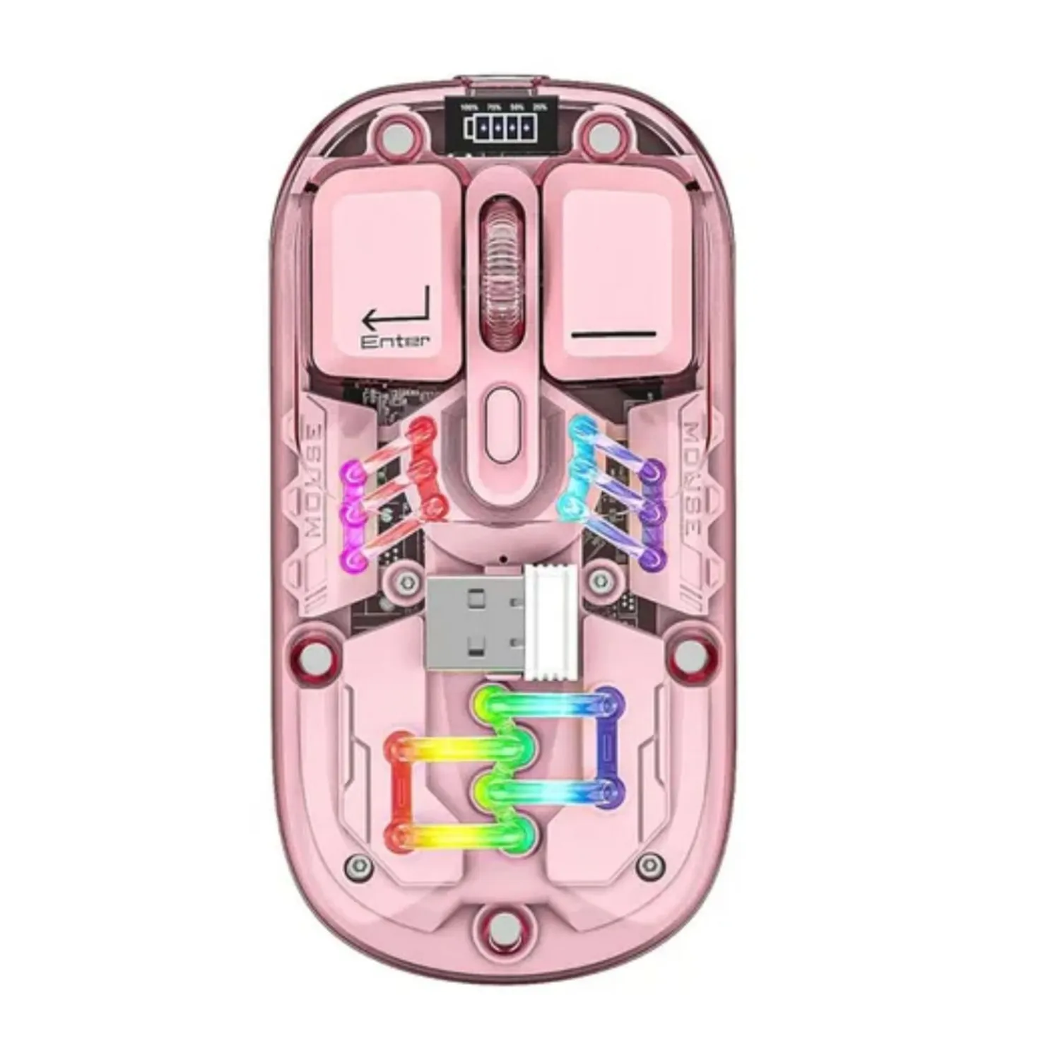 WIRELESS MOUSE PIXEL GLOW - Epik - Accesorios para tecnología al por mayor